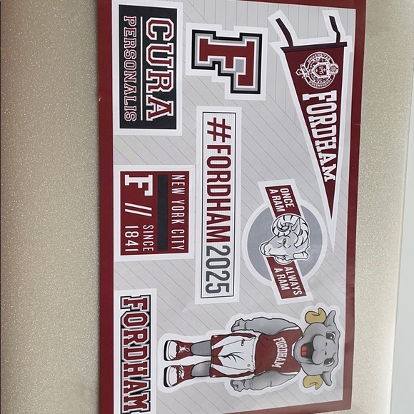 Accessories | Fordham University Stickers | Poshmark